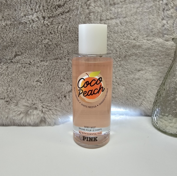 PINK Victoria's Secret | Bath & Body | Body Mist Coco Peach | Poshmark